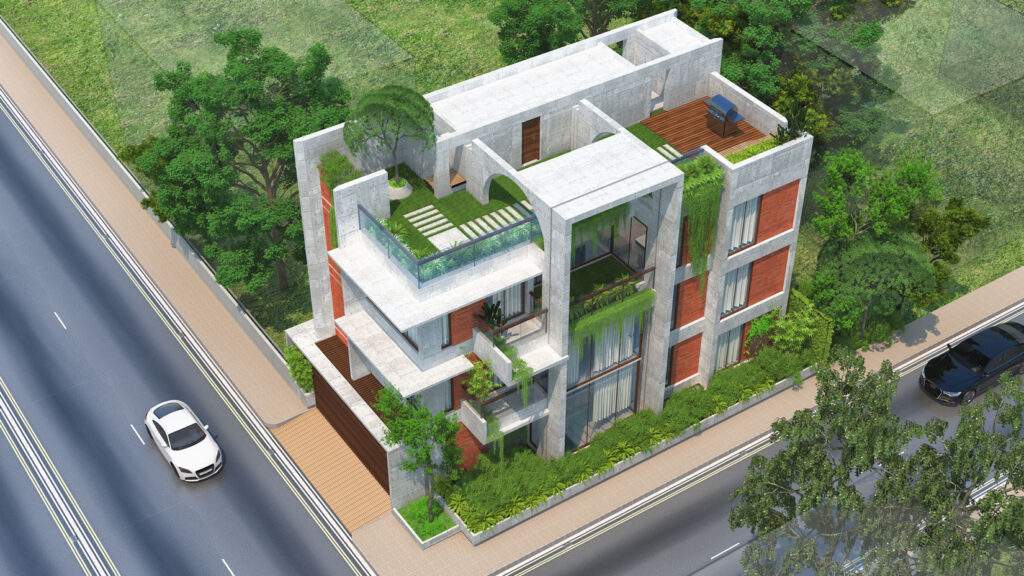 Architectural Building Design in Bangladesh | Sqaure Feet Story