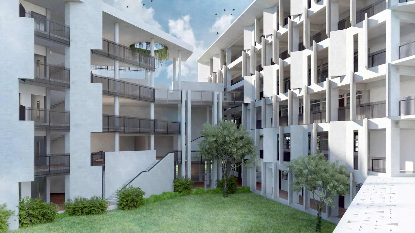 CZM the granada School - Square Feet Story