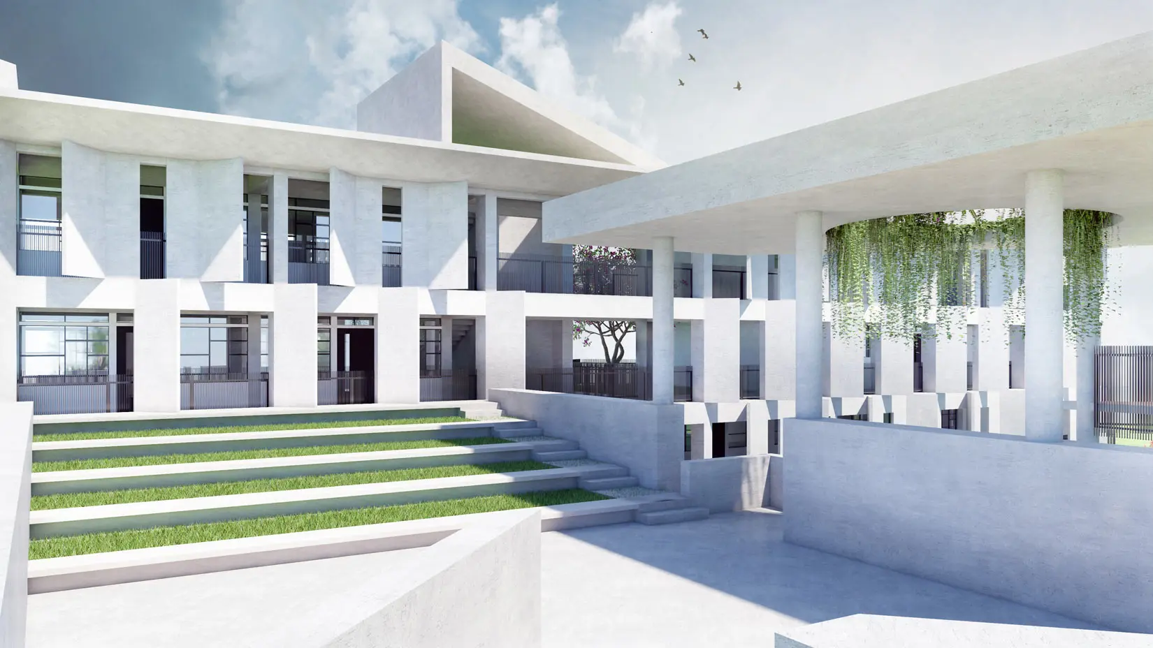 CZM the granada School - Square Feet Story