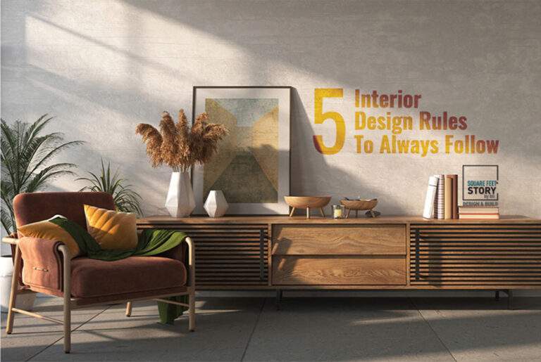 5 Interior Design Rules To Always Follow