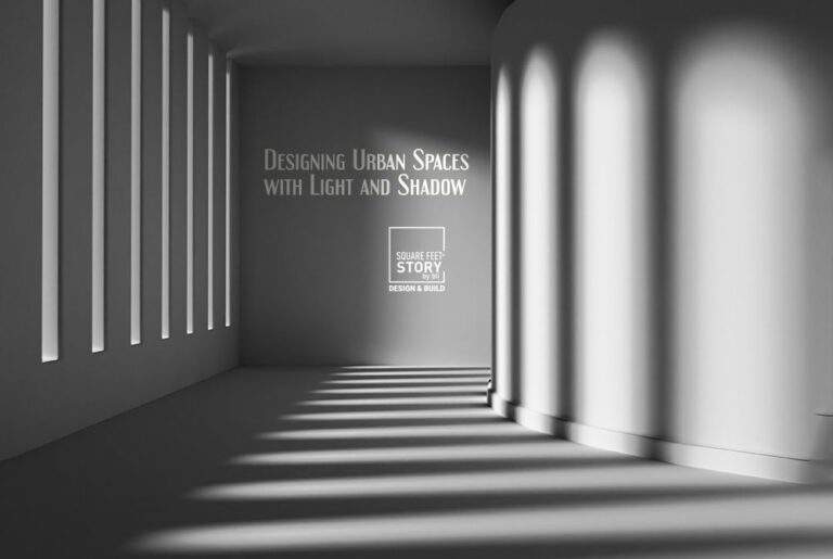 Designing Urban Spaces with Light and Shadow